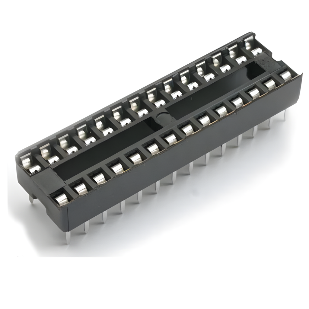 Base Para Integrado 28 Pines 14 Pines * Lado | Unitronic