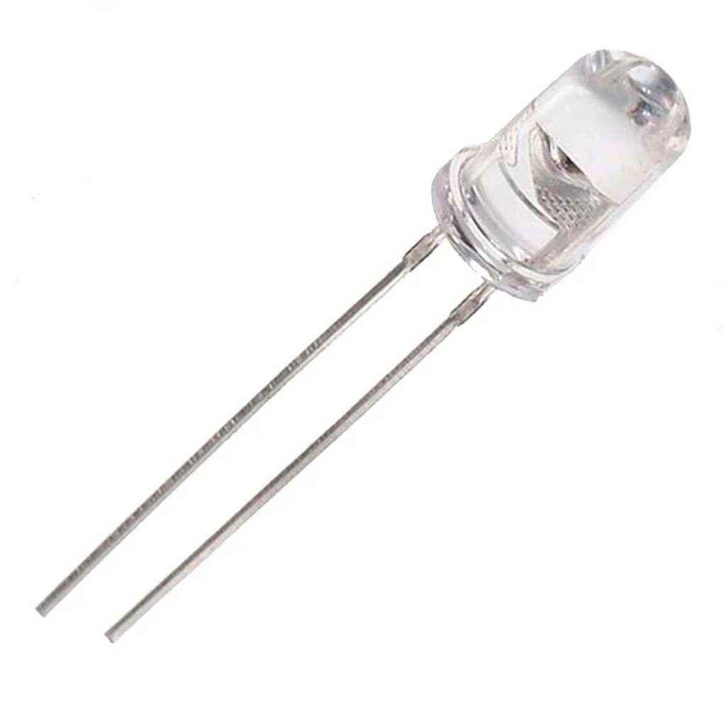 LED 5mm Emisor Infrarrojo 940nm | Unitronic