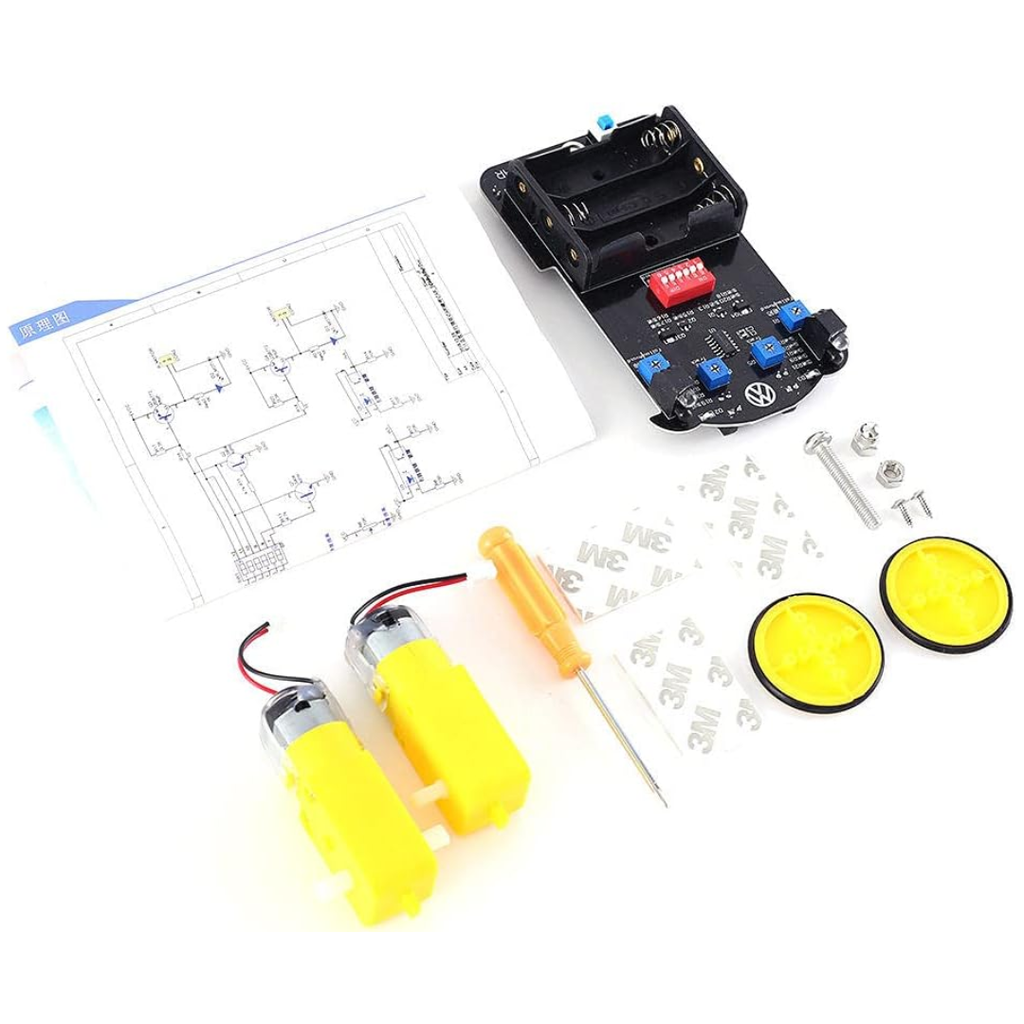 Kit Inteligente Carro Sigue Lineas | Unitronic