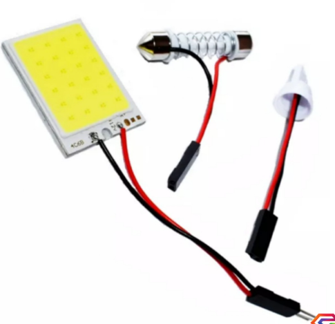 Panel Led Para Techo Interno De Carro 18 Led 12V | Unitronic